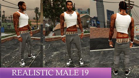 Custom Male 19 Add On Ped FiveM GTA5 Mods