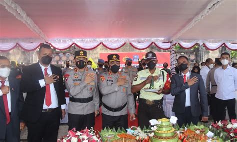 Kabareskrim Polri Pimpin Upacara HUT Ke 41 Satpam Di Bali Baliilu