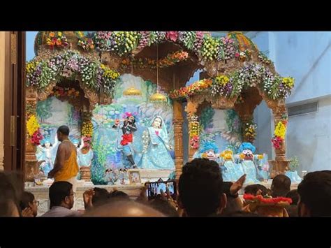 Iskcon Temple Noida Krishna Aarti Youtube Krishna Aarti Iskcon