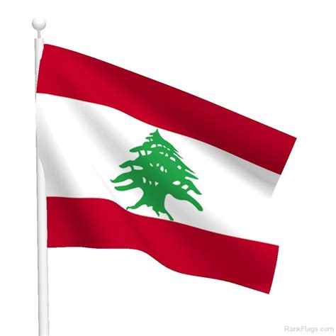 National Flag Of Lebanon RankFlags Collection Of Flags