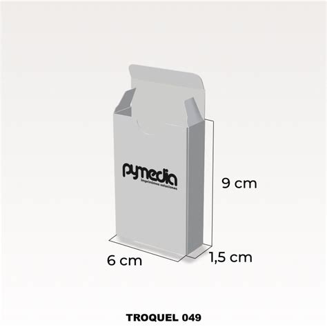 6 X 9 X 1 5 Cm Caja De Naipes Troquel 49 Pymedia S A Imprenta