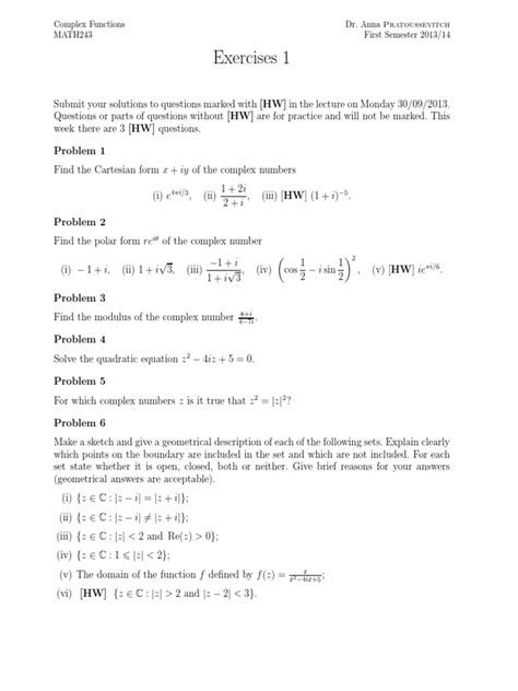 complex numbers and analytic function pdf complex analysis analysis