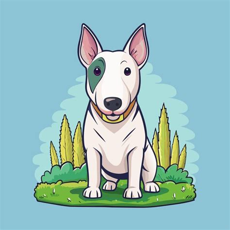 Un Perro De Dibujos Animados Con Un Collar Que Dice Quot Perro Quot