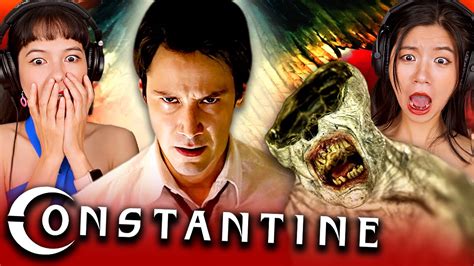 Foreign Girls React Constantine First Time Watch YouTube