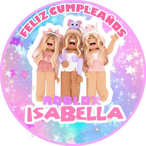 Pin de Liz Hdez en Roblox Fiesta Kits imprimibles para cumpleaños