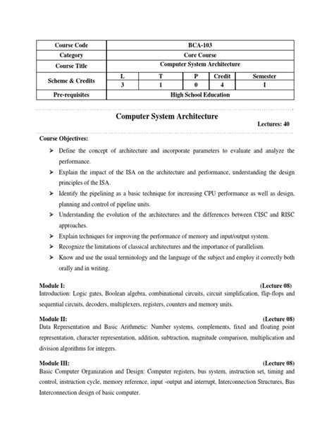 computer system architecture pdf input output central processing unit