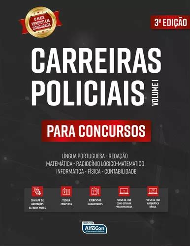 Carreiras Policiais Para Concursos Vol De Equipe Alfacon Editora