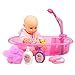 Amazon Smart Novelty Baby Doll Bathtub Set With Working Shower