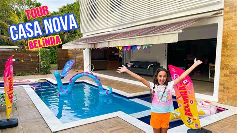 TOUR PELA NOVA MANSÃO DO CANAL DA BELINHA E VINIBUG MUDAMOS DE CASA