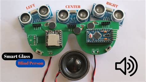 Smart Glass For Blind Person Using Arduino Ultrasonic Sensor DF