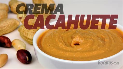 Cómo hacer CREMA de CACAHUETE casera mantequilla de cacahuete o maní