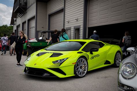 Neon Green Lamborghini Huracan STO BenLevy