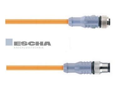 WTYCZKA M12 4pin WTYK KONEKTOR PRZEWÓD 5m LED 8593260226 oficjalne