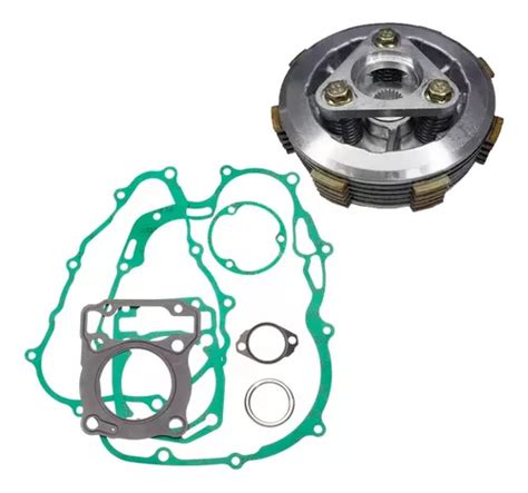 Kit Embreagem Moto Honda Titan 160 Fan 160 Bros 160 Juntas