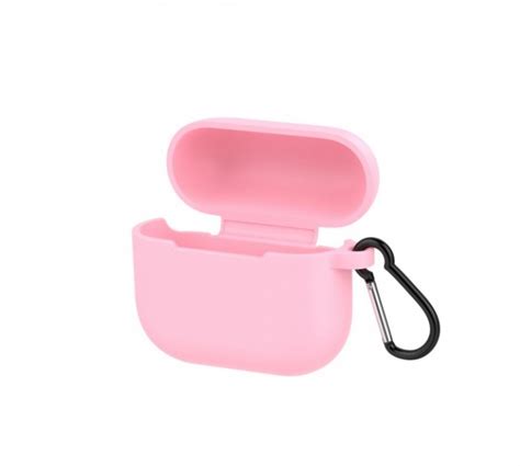Devia Airpods Naked Silicone With Loophole Series Pink
