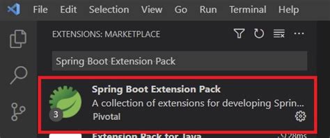 [vs code] vscode에 spring boot 개발 환경 세팅 및 샘플 프로젝트 생성 실행
