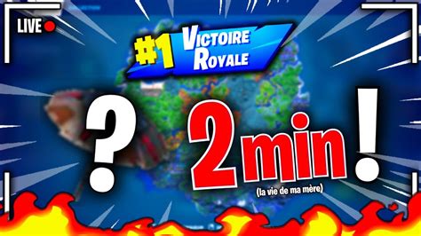 Comment Faire Top Sur Fortnite Saison Chapitre En Min