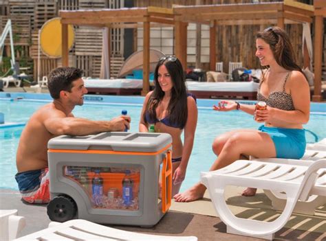 The Naked Cooler Is A Cooler That Has Windows To See What S Inside