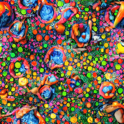 Alice In Wonderland Psychedelic Mushroom Photograph 4k Creative Fabrica