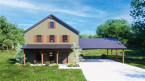 5 Bedroom Two Story Contemporary Style Home Floor Plan