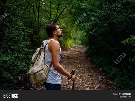 Portrait Man Hiker Image Photo Free Trial Bigstock