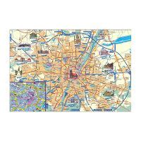 Large Detailed Tourist Map Of Munich City Center Munich Germany
