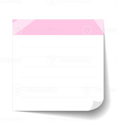 Blank Sticky Note Reminder Paper 13869594 PNG