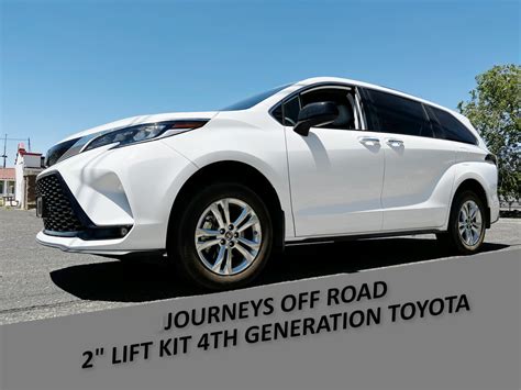 2021 4th Gen Sienna Lift Kits Journeys Off Road