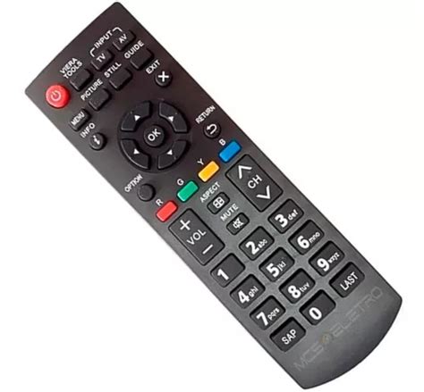 Controle Remoto Tv Panasonic Viera Tools Mercadolivre