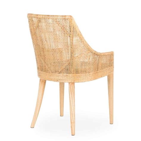 Sillas de mimbre ratán o bambú confortables y elegantes
