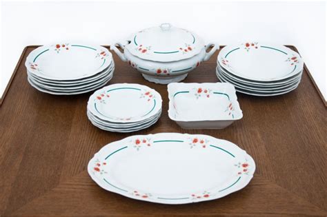Zestaw Porcelany Obiadowej Marki Bogucice Polska