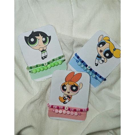 Pulseira Amizade Meninas Super Poderosas Shopee Brasil