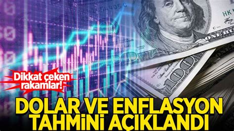 Merkez Bankası açıkladı İşte yıl sonu dolar ve enflasyon tahmini