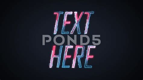Saber Text Stock After Effects Text Saber Effects Stock Text After