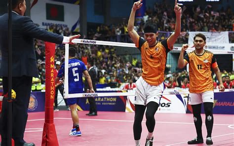 Malaysia Kejutkan Thai Rangkul Juara Dunia Sepak Takraw Double FMT