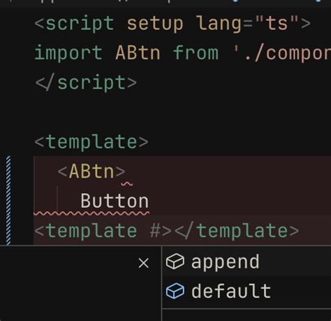 DefineSlots Don T Give Autocompletion And Errors Warning Issue 273