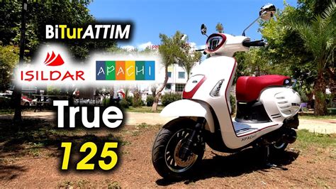 Apachi True 125 İle Bi Tur Attım YouTube