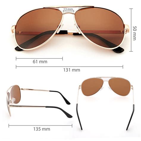 Polarisierte Pilotensonnenbrille für Männer Frauen Vintage Sport Fahren
