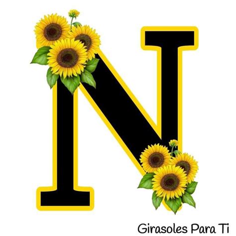 Pin De Sidney Ann S Alphabet More Em SUNFLOWER Em 2024