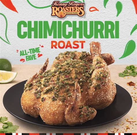 Kenny Rogers Roasters Brings Back The Irresistible Chimichurri Flavor