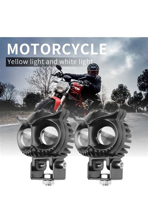 Otoçizgi Led 60w Baykuş Led Aydınlatma Offroad Motorsiklet 2 Adet