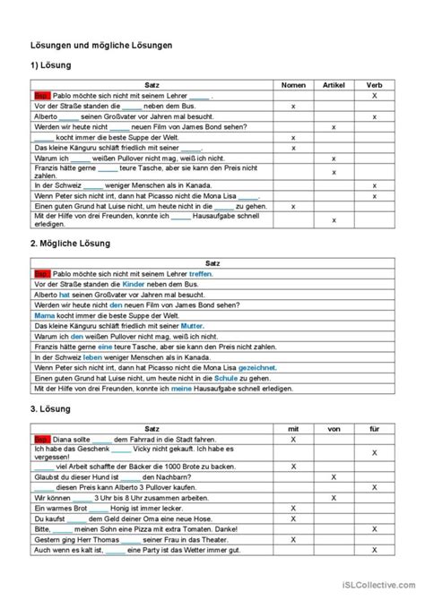 Lückentexte und Lückensätze bearbeit Deutsch DAF Arbeitsblätter pdf doc