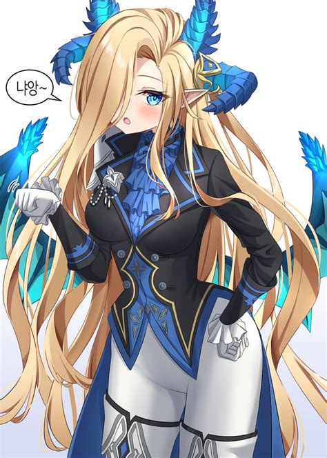 Noble Succubus Bianca Guardian Tales Drawn By Pikandong Danbooru