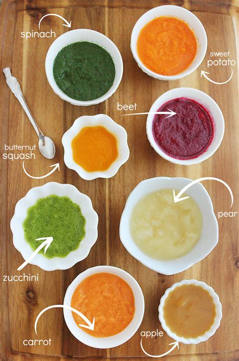 Easy Homemade Baby Pur Es First Foods The Comfort Of Cooking