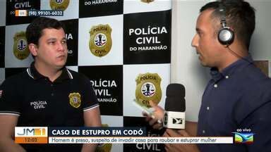 JMTV 1ª Edição Homem é preso suspeito de invadir casa para roubar e