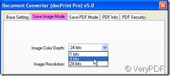 How To Convert Doc To Bitmap Image Using Document Converter VeryPDF