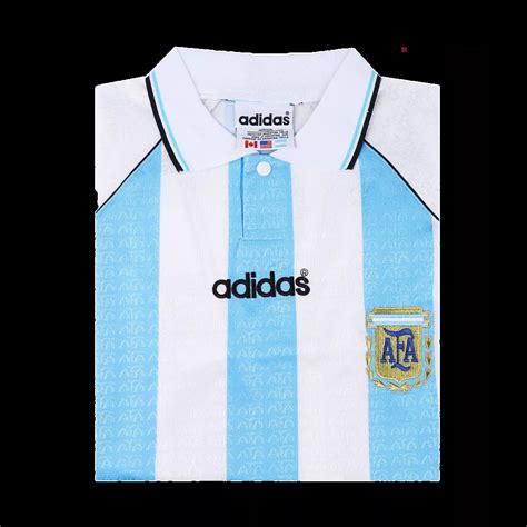 Vintage Soccer Jerseys Argentina Home 1996 Gogoalshop