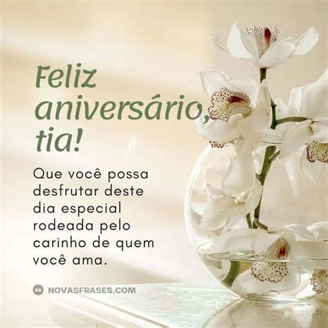 30 frases de feliz aniversário para tia