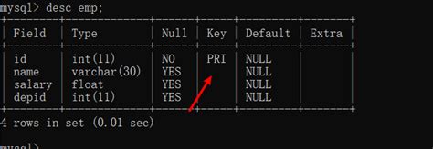 mysql如何添加主键（primary key） mysql add primary key csdn博客