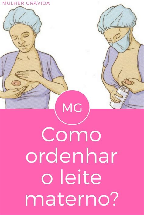 Como ORDENHAR LEITE MATERNO Manualmente Materno Gravida De Primeira